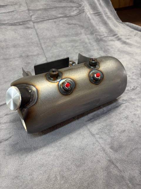 Custom Baby Moon Side Fill Oil Tank W/ Battery Tray – Rivercity Cycle Parts